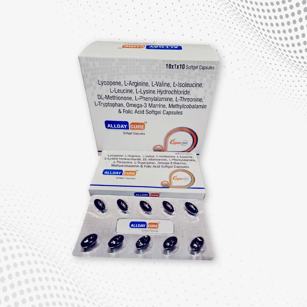 ALLDAYCURE™ Softgel Capsules - Gyno360