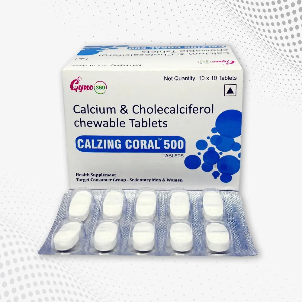 CALZING CORAL™ 500 Tablets - Gyno360